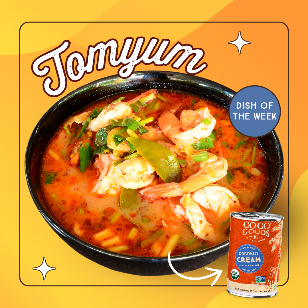 MAKE TOM YUM SOUP WITH COCOGOODSCO COCONUT CREAM – CocoGoods Co