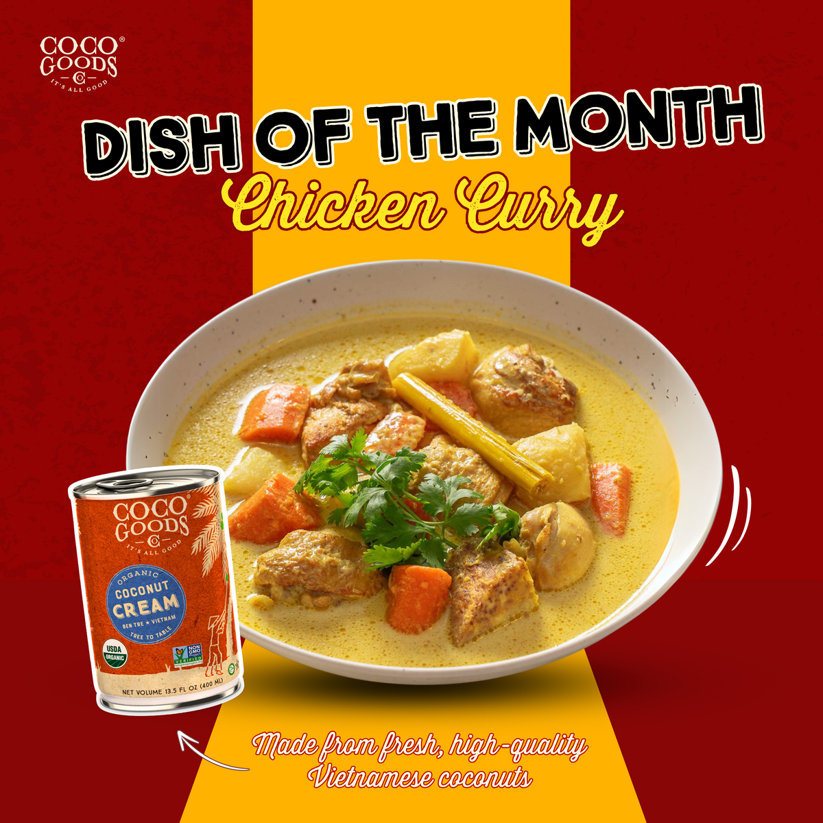 🌟 DISH OF THE MONTH - CHICKEN CURRY 🌟 – CocoGoods Co